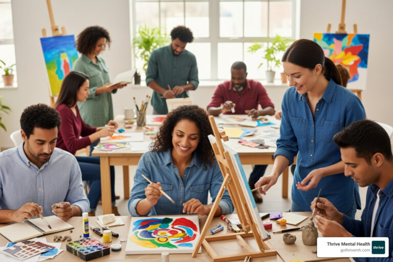 Art Activities For Mental Health Groups